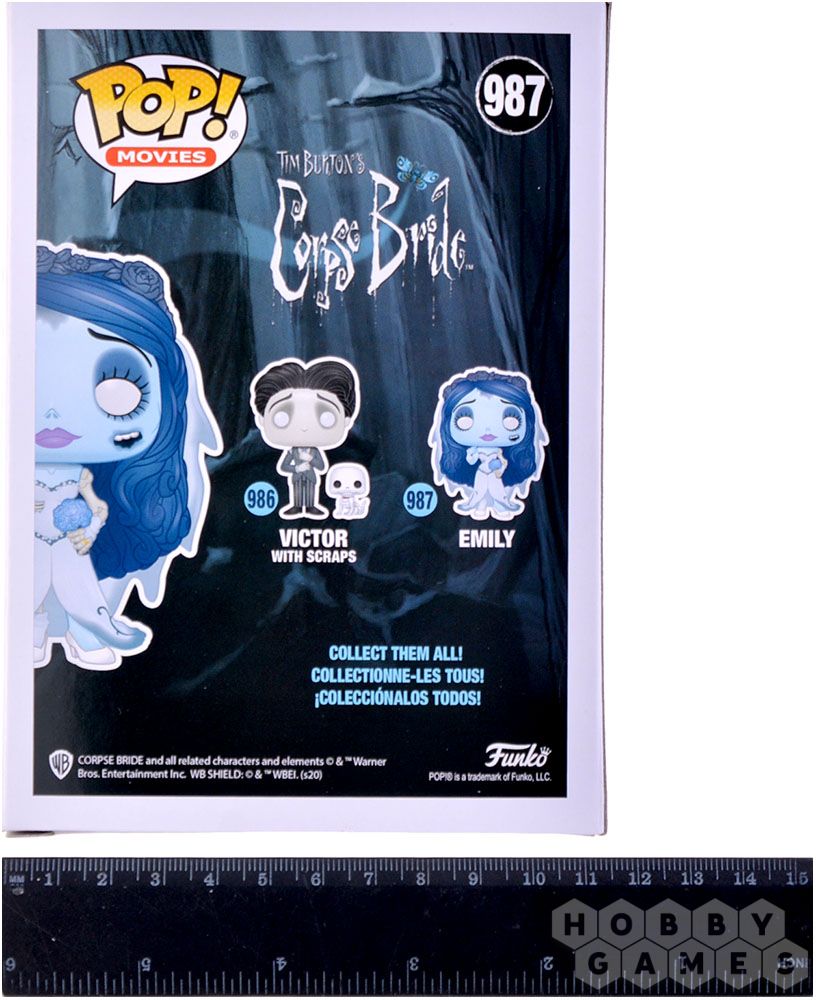 Фигурка Funko POP! Movies. Tim Burton's Corpse Bride: Emily