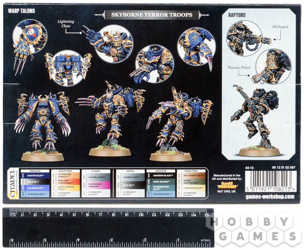 Chaos Space Marine Raptors