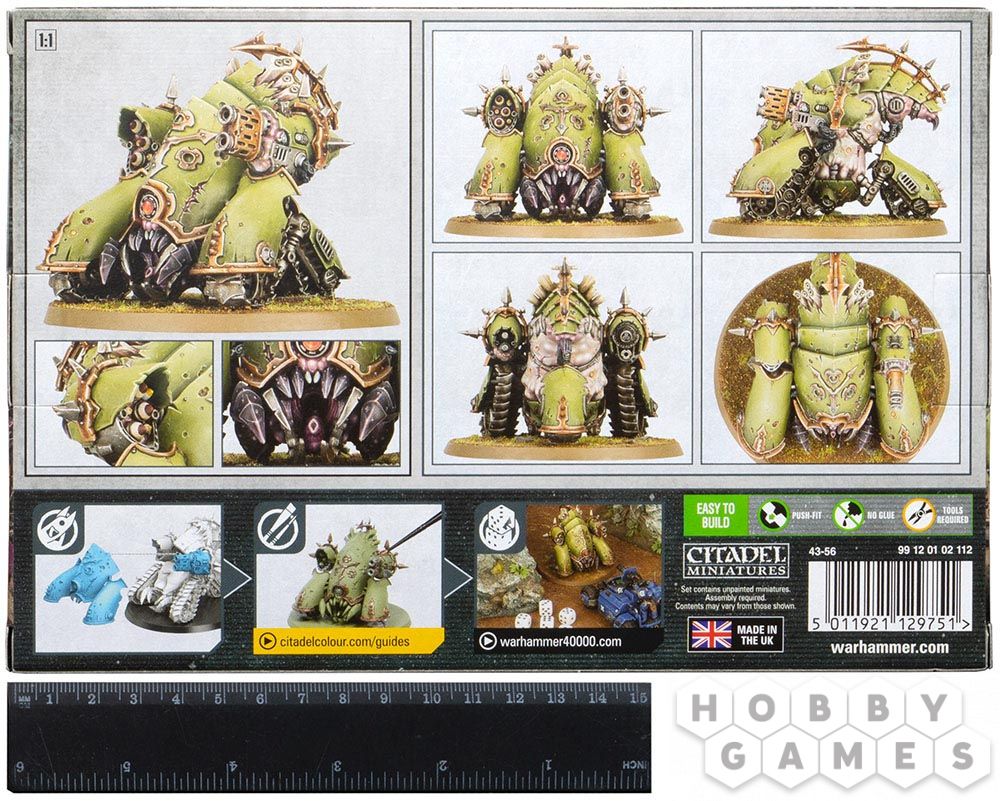 Easy to build: Death Guard Myphitic Blight-Hauler