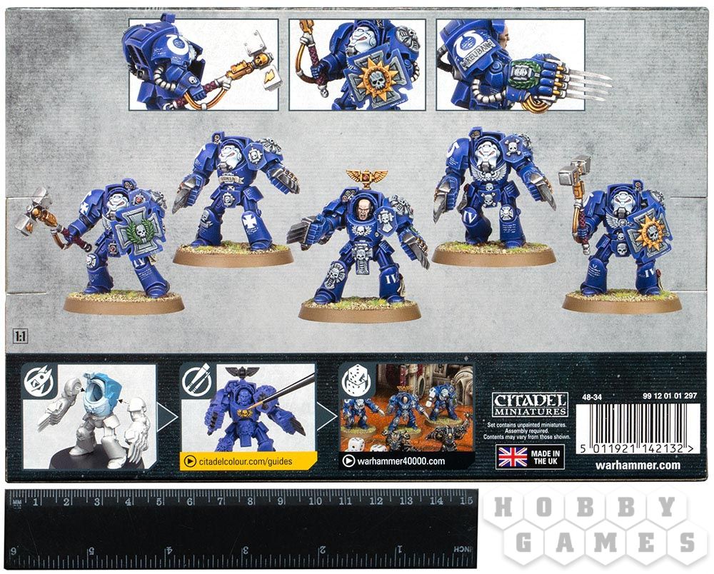 Space Marine Terminator Assault Squad