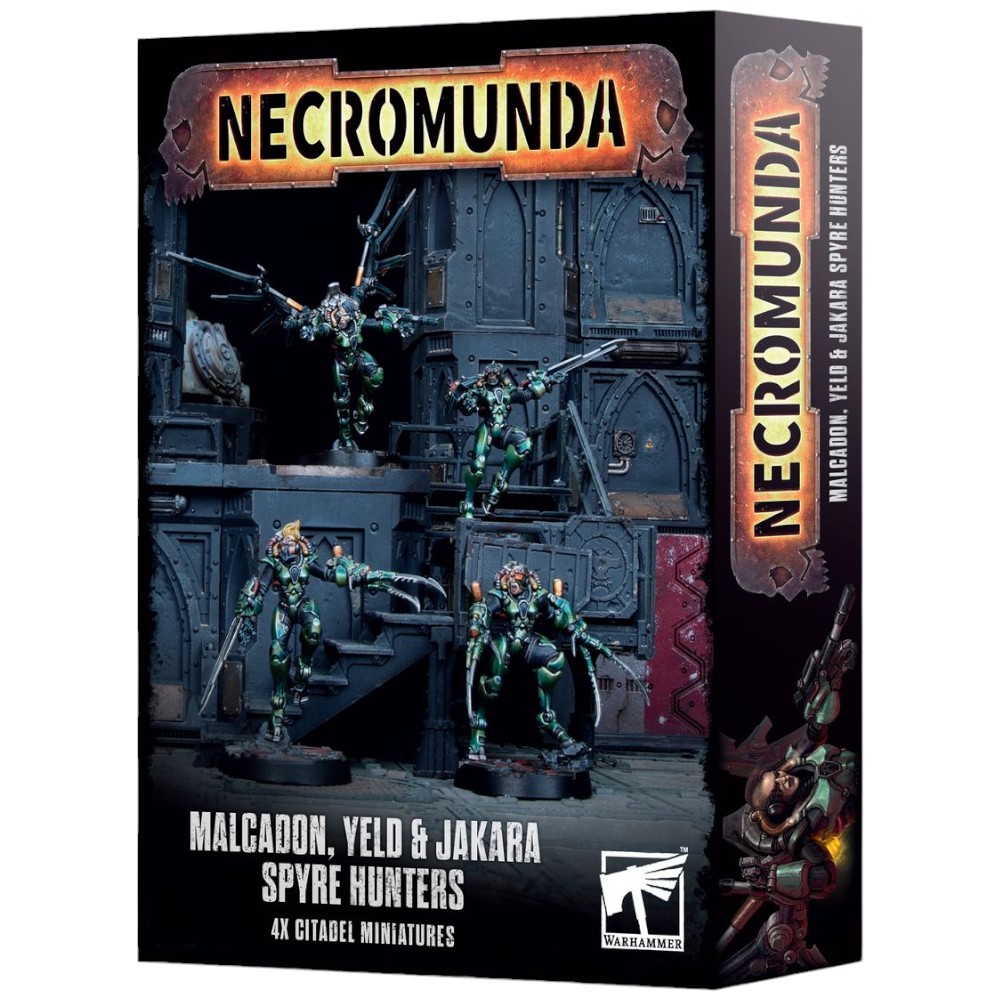 Necromunda: Malcadon, Yeld & Jakara Spyre Hunter | Купить настольную ...