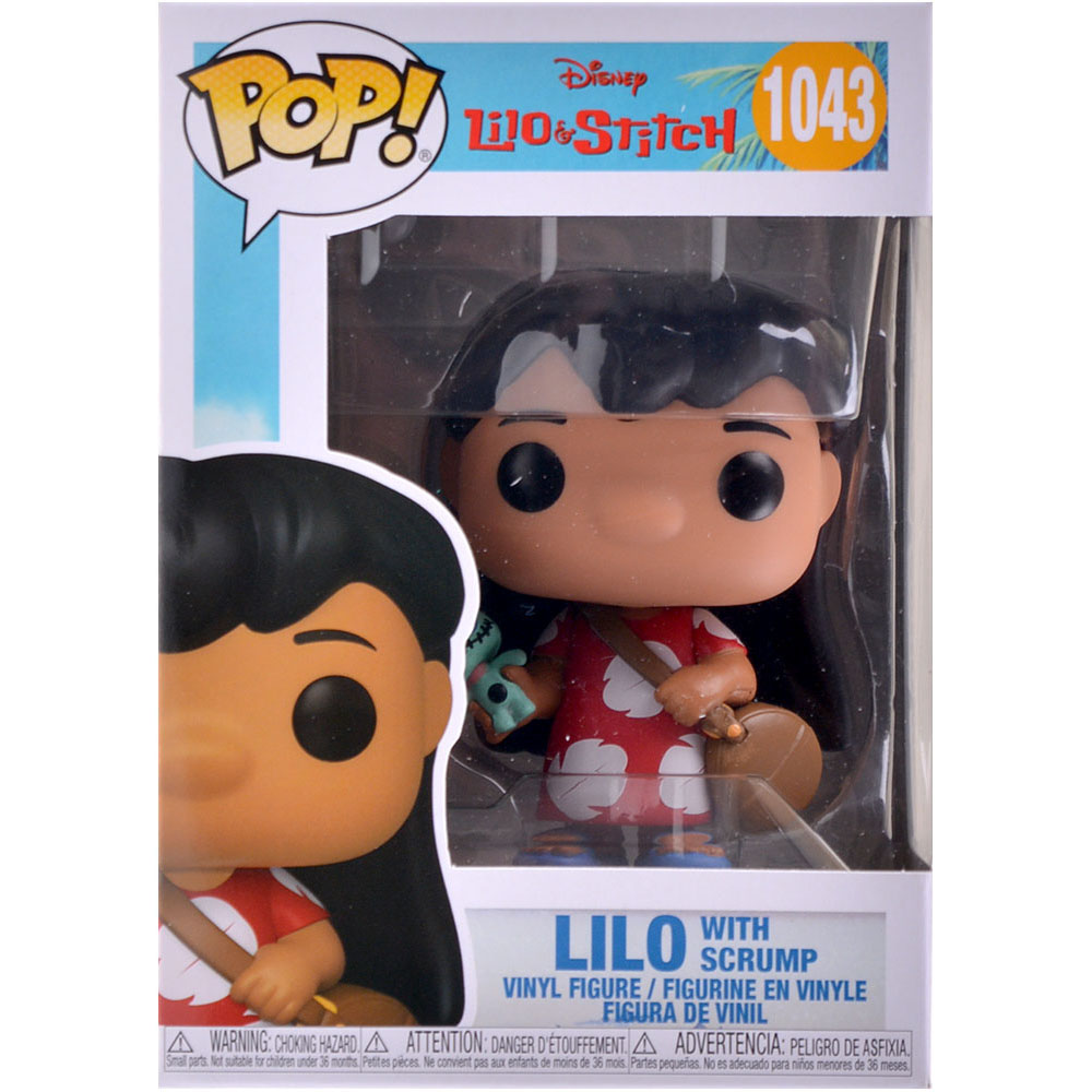 Фигурка Funko POP! Lilo & Stitch: Lilo with Scrump | Купить настольную ...