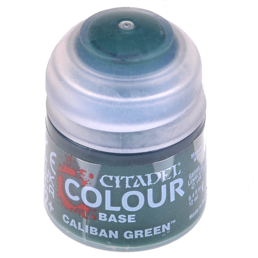 Краска Base: Caliban Green (12 мл) (2022) | Купить настольную игру в ...