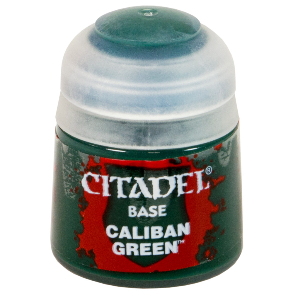 Краска Base: Caliban Green | Купить настольную игру в магазинах Hobby Games